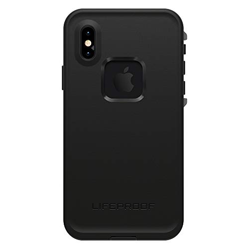 LifeProof FRĒ SERIES Waterproof Case for iPhone Xs (ONLY) - Retail Packaging - ASPHALT (BLACK/DARK GREY)