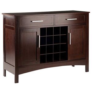 Winsome Gordon Cabinet Buffet, Walnut