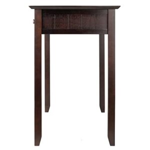 Winsome Burke Writing Desk, Coffee