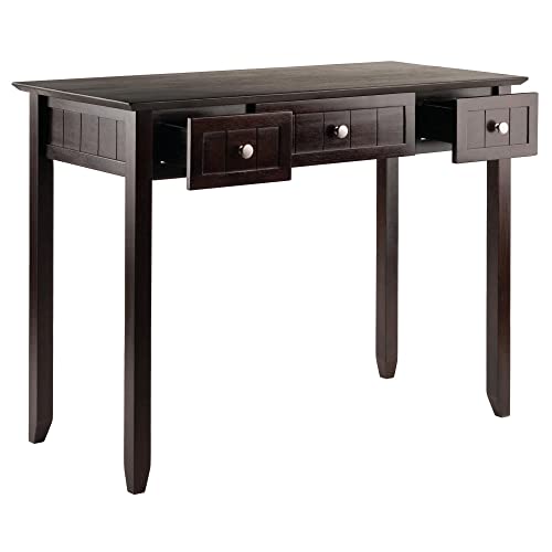 Winsome Burke Writing Desk, Coffee