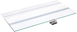 h2pro 20" glass canopy 10 gallon aquarium fish tank (19.33 x 9.65 x 0.16in)