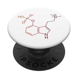 psilocybin molecule magic mushroom popsocket