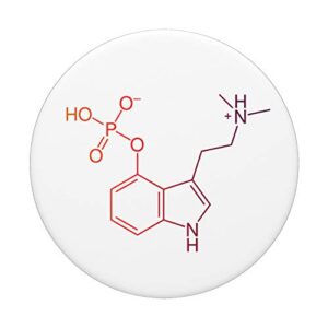 Psilocybin Molecule Magic Mushroom PopSocket