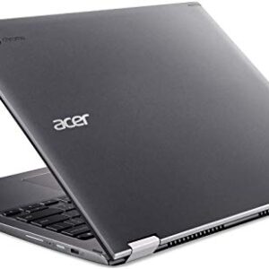 Acer Chromebook Spin 13 CP713-1WN-53NF 2-in-1 Convertible, 8th Gen Intel Core i5-8250U, 13.5" 2K Resolution Touchscreen, 8GB LPDDR3, 128GB eMMC, Backlit Keyboard, Aluminum Chassis,Steel Gray