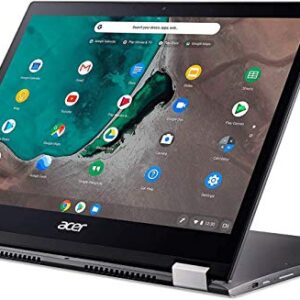 Acer Chromebook Spin 13 CP713-1WN-53NF 2-in-1 Convertible, 8th Gen Intel Core i5-8250U, 13.5" 2K Resolution Touchscreen, 8GB LPDDR3, 128GB eMMC, Backlit Keyboard, Aluminum Chassis,Steel Gray