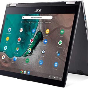 Acer Chromebook Spin 13 CP713-1WN-53NF 2-in-1 Convertible, 8th Gen Intel Core i5-8250U, 13.5" 2K Resolution Touchscreen, 8GB LPDDR3, 128GB eMMC, Backlit Keyboard, Aluminum Chassis,Steel Gray