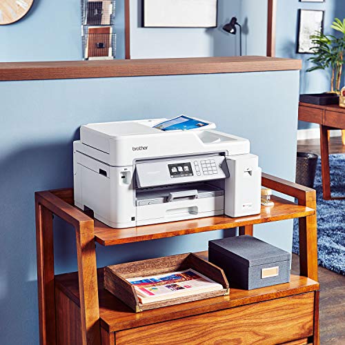 Brother Inkjet Printer, MFC-J5845DW, INKvestment Color Inkjet All-in-One Printer with Wireless, Duplex Printing and Up to 1-Year of Ink In-box, Amazon Dash Replenishment Ready