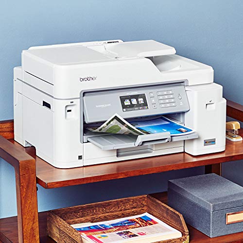 Brother Inkjet Printer, MFC-J5845DW, INKvestment Color Inkjet All-in-One Printer with Wireless, Duplex Printing and Up to 1-Year of Ink In-box, Amazon Dash Replenishment Ready