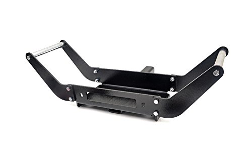 Rough Country Winch Cradle Hitch Mount | 2" Receiver Hitch - RS109 Black