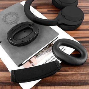 Geekria Earpad and Headband Cover Replacement for Sony WH1000XM2, MDR1000X Headphone/Ear Cushion/Replacement Ear Pads/Earpads + Headband Protector/Headband Sleeve (No Tuning Cotton)