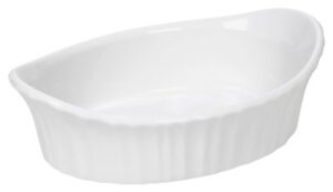 corningware 1106004 20 oz. french white iii appetizer dish - pack of 4