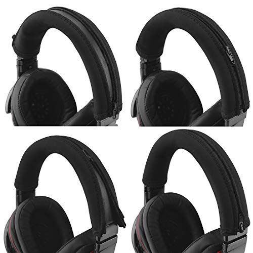 Geekria Earpad and Headband Cover Replacement for Sony MDR 1ABT, MDR 1RBT, MDR 1RNC Headphones/Ear Cushion Headband Protector/Repair Parts/Easy DIY Installation No Tool Needed