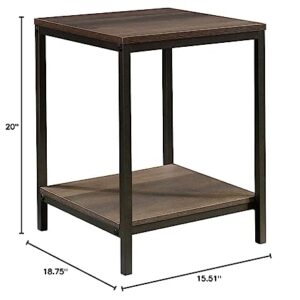 Sauder North Avenue Side Table, Smoked Oak finish