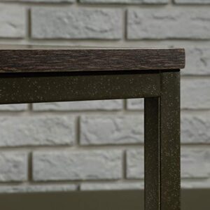 Sauder North Avenue Side Table, Smoked Oak finish