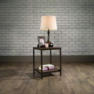 Sauder North Avenue Side Table, Smoked Oak finish