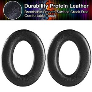 QC25 Replacement Pads Ear Soundlink Earpads Cover Ear Cushion Kit Headphone Earcups Compatible with Bose Soundtrue/Soundlink/Quietcomfort 25 Wireless Headphones ii Cushions .(Black)