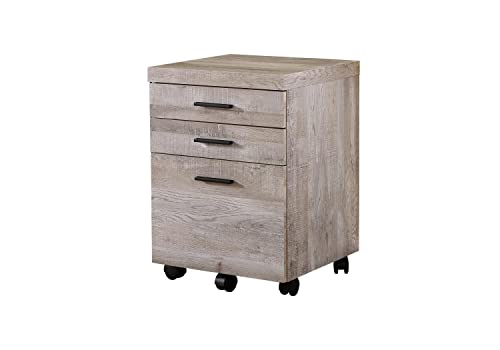 Monarch Specialties I FILING CABINET, TAUPE