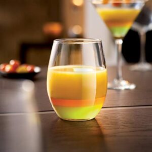 Luminarc Arc International Cachet Stemless Wine Glass, 21 Ounce, Set Of 4, Clear