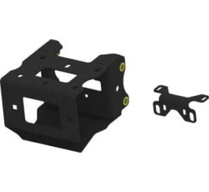 kfi products winch mount with contactor bracket polaris 2013-2018 scrambler 850/1000 and sportsman 2009-2018 etx 400/450/500/550/570/800/850/1000/big boss models 101740