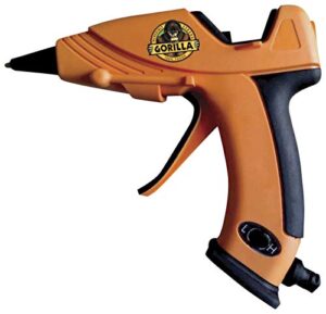 gorilla dual temp mini hot glue gun, (pack of 1)