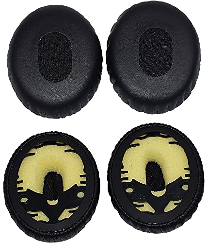 QC3 Replacement Ear Cushions Kit Exact Replacement Ear Pads Compatible with Bose QC3 On-Ear OE1 Headphones