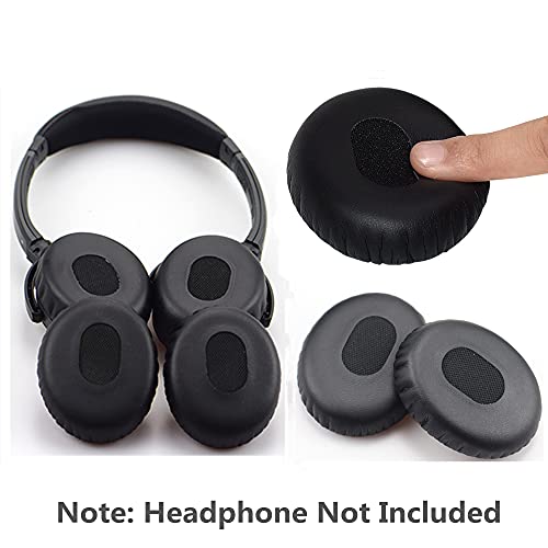 QC3 Replacement Ear Cushions Kit Exact Replacement Ear Pads Compatible with Bose QC3 On-Ear OE1 Headphones