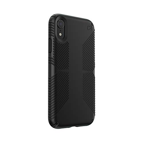 Speck Products Presidio Grip iPhone XR Case, Black/Black