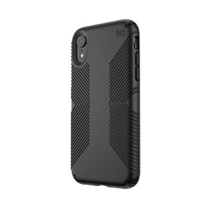 Speck Products Presidio Grip iPhone XR Case, Black/Black