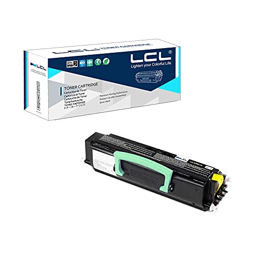 LCL Compatible Toner Cartridge Replacement for Lexmark E250A11A E250A21A E250D E350D E350DN E352DN E250DN (1-Pack Black)