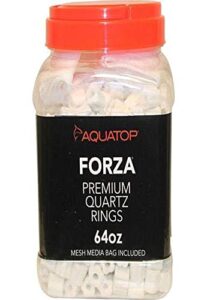 aquatop atp media prem quartz rings64z