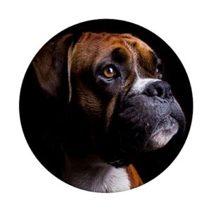 Boxer Dog PopSockets PopGrip: Swappable Grip for Phones & Tablets