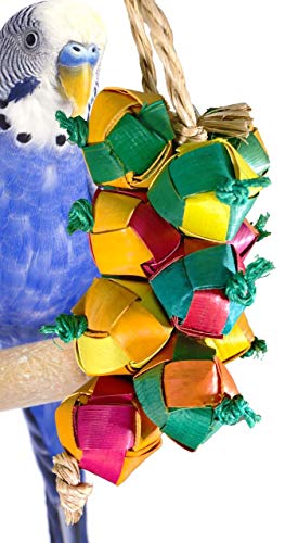 Bonka Bird Toys 03303 Tiny Grape Cluster Parrot Craft cage Cages Cockatiels Budgies parrotlets.