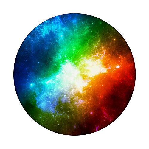 Extreme Galaxy Stars Bright Colors Nebula PopSockets PopGrip: Swappable Grip for Phones & Tablets