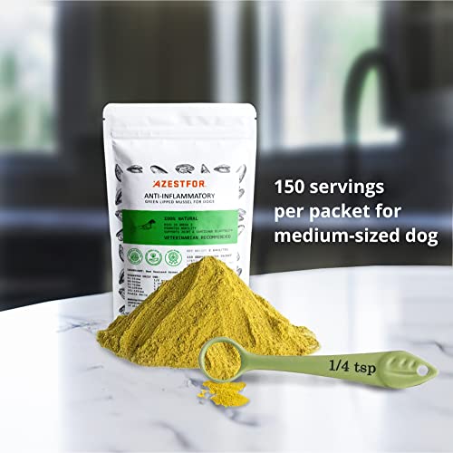 Azestfor Anti-Inflammatory Green Lipped Mussel for Dogs Powder