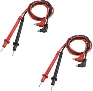 xmhf digital multimeter banana plug connector electrical test lead probe cable 1000v 90cm long 2pairs