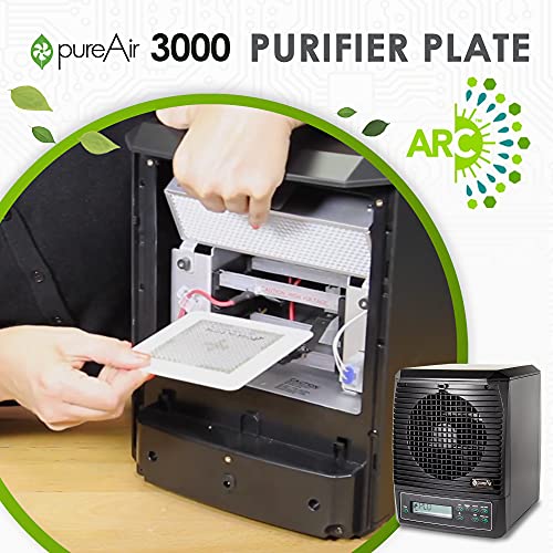 GreenTech Environmental pureAir 3000 Purification Plate - Replacement Plate for pureAir 3000 - Portable Air Purifier and Air Cleaner, Air Purifiers for Home, Office, and Bedroom, 3000 Square Feet