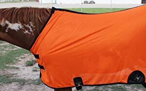 CHALLENGER 80" Horse Mesh Summer FlySheet Spring Airflow Orange 7309