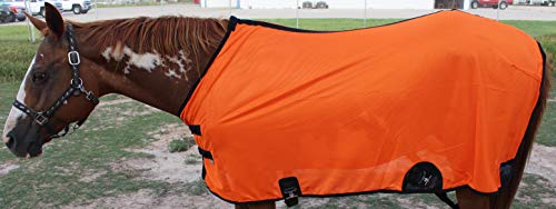 CHALLENGER 80" Horse Mesh Summer FlySheet Spring Airflow Orange 7309