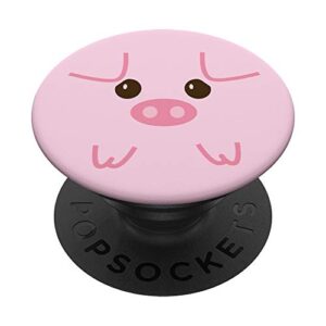 cute baby pig popsockets popgrip: swappable grip for phones & tablets