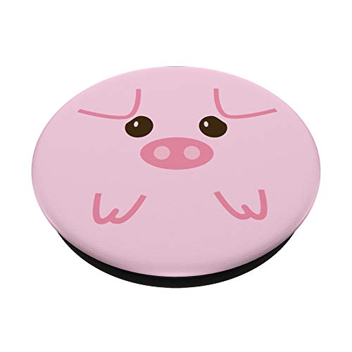 Cute Baby Pig PopSockets PopGrip: Swappable Grip for Phones & Tablets