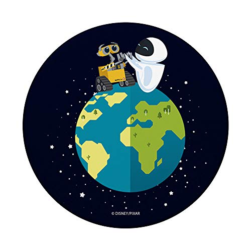 Disney Pixar Wall-E Eve On Earth PopSockets PopGrip: Swappable Grip for Phones & Tablets