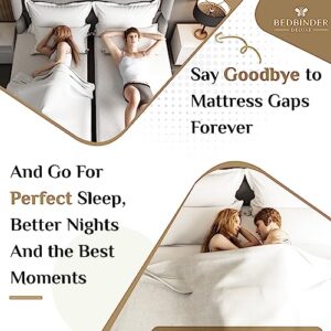 Bedbinder Deluxe © - Upgrade Your Sleep with The Ultimate Bed Bridge -[Bed Bridge Twin to King] Split King Gap Filler for Adjustable Bed - Mattress Connector Replaces a Mattress Gap Filler…