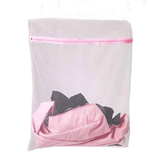 3Pcs Delicates Mesh Laundry Bags Net Washer Dryer Bag Travel Laundry Bag Clothing Zipper Washing Bags for Laundry, Blouse, Bra, Hosiery, Stocking, Underwear, Lingerie, Baby Clothes