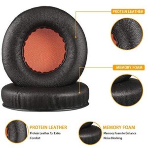 Replacement Ear Pad Cushions Compatible with Razer Kraken Pro V1 Gaming Headphones (Orange)