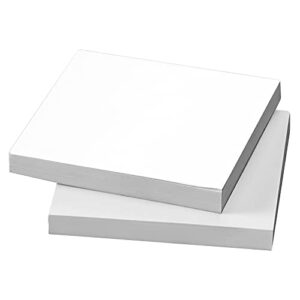 100 sheets dental mixing pads 2 sides paper 3"x3", disposable lab mixing papers poly coated for dental repairs & fillings material, mixing composites, rubber based and silicate materials