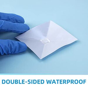 100 Sheets Dental Mixing Pads 2 Sides Paper 3"x3", Disposable Lab Mixing Papers Poly Coated for Dental Repairs & Fillings Material, Mixing Composites, Rubber Based and Silicate Materials