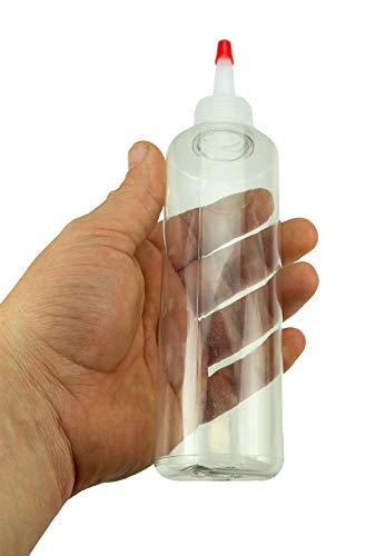 Josh's Frogs Easy Squeezy Clear Feeding Bottles for Prepared Gecko Diets (8 oz)