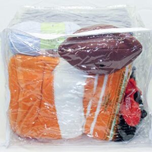 Clear Vinyl Zippered Storage Bags 15 x 18 x 12 Inch 10-Pack