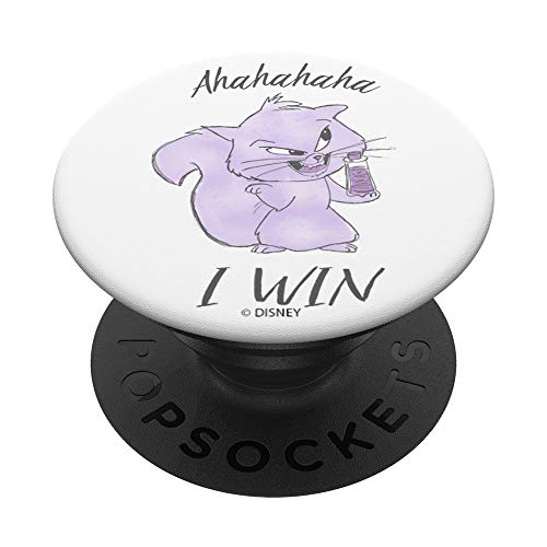 Disney Emperors New Groove Cat Yzma Ahahahaha I Win PopSockets PopGrip: Swappable Grip for Phones & Tablets