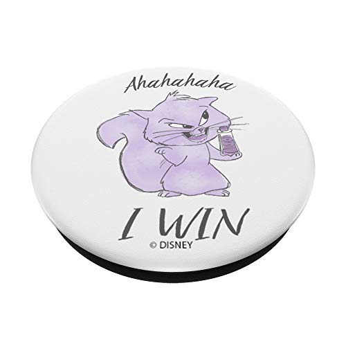 Disney Emperors New Groove Cat Yzma Ahahahaha I Win PopSockets PopGrip: Swappable Grip for Phones & Tablets